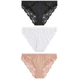 next Panty female Beige, Black, White size 8