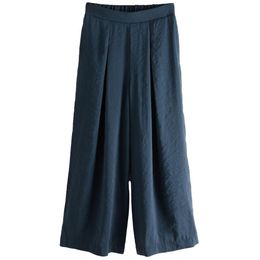 next Bundfaltenhose Damen Größe 46 navy