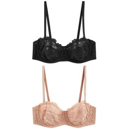 next Bra female Beige, Black size 36
