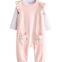 next Romper/Bodysuit girl Pink size 9-12 mths