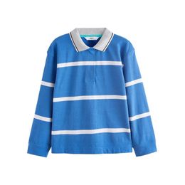 next Shirt Damen Größe M blau / weiß