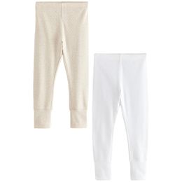 next Leggings girl Beige, White size 3-4 yrs