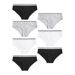 next Panty Damen Gr&ouml;&szlig;e M grau / schwarz / wei&szlig;
