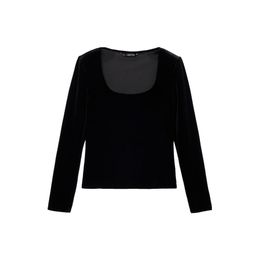 Mango Shirt 'XSOUFFLE' female Black size M