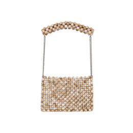 Koosh Handbag female Beige size One Size
