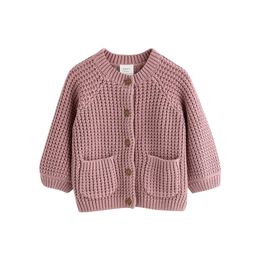 next Knit Cardigan girl Pink size 3-6 mths