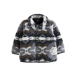 next Jacke Jungen Gr&ouml;&szlig;e 110 navy / grau / wei&szlig;