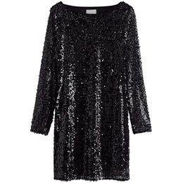 next Kleid Damen Größe 44 schwarz Winterkleid