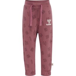 Hummel Hose 'Cheer' Jungen Gr&ouml;&szlig;e 86 beere / brombeer / wei&szlig;