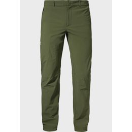 Schöffel Outdoorhose SCHÖFFEL "Pants Hestad M" Gr. 46, Normalgrößen, grün (6737, grün), Herren, Oberstoff : 85% Nylon 15% Elasthan, Hosen