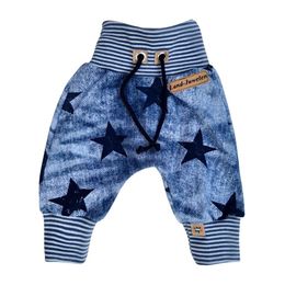Land-Juwelen Hose Mädchen Größe 86 navy / blue denim / naturweiß