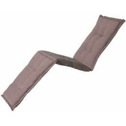 Madison Panama taupe, Auflage zu Liegen 50% Baumwolle / 45% Polyester