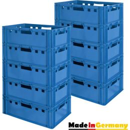 Fleischkiste E2 Fleischkiste Blau Fleischerkiste Fleischkisten Kiste Fleischkiste Eurobox Lebensmittelecht 60 x 40 Metzgerkiste Auswahl Kingpower