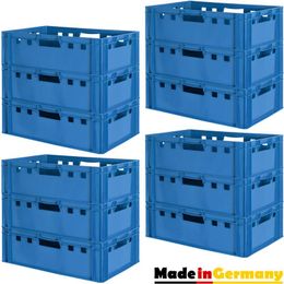 Fleischkiste E2 Fleischkiste Blau Fleischerkiste Fleischkisten Kiste Fleischkiste Eurobox Lebensmittelecht 60 x 40 Metzgerkiste Auswahl Kingpower