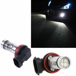 Csparkv - 2x H8+H11 led Nebelscheinwerferlampe Auto Tagfahrlicht Weißes Licht 50W Kit