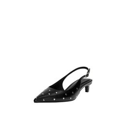 Pull&Bear Pull&Bear Pantolette Damen Größe 39 schwarz