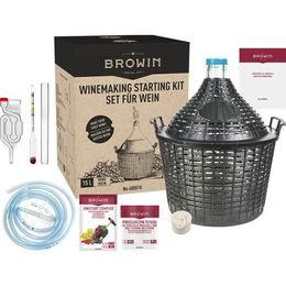 Komplettes 15-Liter-Weinset mit Glasballon, Für den ersten und die folgenden Weine, Für Weiß-, Rosé- und Rotweine, eine Idee für ein einzigartiges Ges