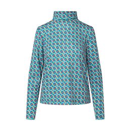 Quiosque Bluse Damen Gr&ouml;&szlig;e L blau / gr&uuml;n