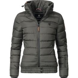 Marikoo Steppjacke 'Poison' Damen Gr&ouml;&szlig;e S graphit