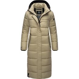 Navahoo Winter Coat 'Isalie' female size XL Beige / Black / White
