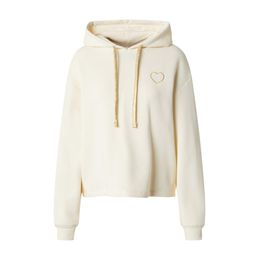 Pieces Sweatshirt 'PCCHILLI' Damen Gr&ouml;&szlig;e M champagner / gold