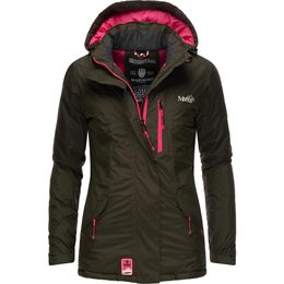 Marikoo Performance Jacket 'Rabeaa' female size L Olive / Pink / White