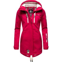 MARIKOO Raincoat 'Zimtzicke' female size XXL Raspberry