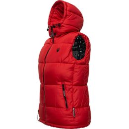 MARIKOO Vest 'Eisfl&ouml;ckchen' female size XXXL Red