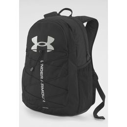 Sportrucksack Under Armour "UA Hustle Sport Backpack", schwarz, Rucksäcke, Damen, B/H: 32cm x 19cm, Polyester, 26 Liter Volumen, B:32cm H:19cm