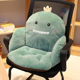 Dinosaurier) Waschbare Sitz- und Rückenkissen, Kissen mit Rückenlehne für Stühle, Bürostuhl/Esszimmerstuhl/Sofa/Gaming-Stühle