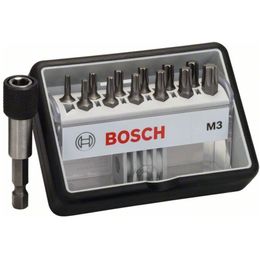 Schrauberbit-Set Robust Line m Extra-Hart, 12 + 1-tlg., 25 mm, Torx - Bosch