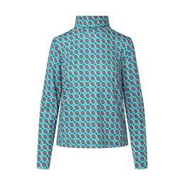 Quiosque Bluse Damen Gr&ouml;&szlig;e L blau / gr&uuml;n