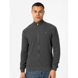 Williot Strickjacke Herren Gr&ouml;&szlig;e XL grau / mischfarben