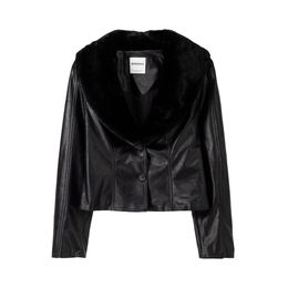 Bershka Between-Season Jacket female Black size M