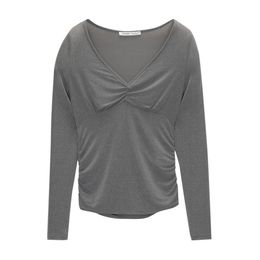 Pull&Bear Pull&Bear Shirt Damen Gr&ouml;&szlig;e XL rauchblau