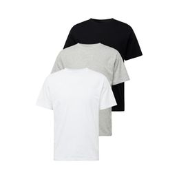 ABOUT YOU Shirt male Grey, Black, White size S