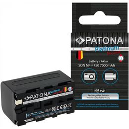 Patona Platinum Akku mit USB-C Input Sony NP-F750