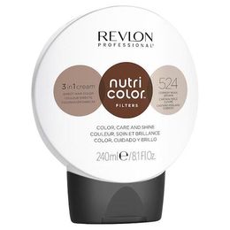 Revlon Professional Haarfarbe & Haartönung Nutri Color Filters 524 Coppery Pearl Brown