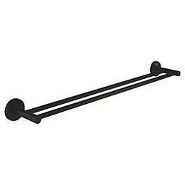 Grohe Start Doppel-Handtuchhalter 412032430 , 654 mm, mattschwarz