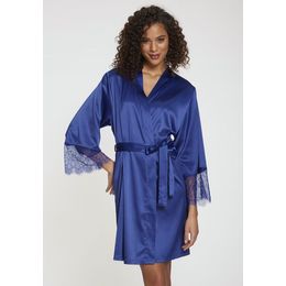 Lascana Kimono blau Gr. 34 für Damen