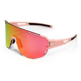 YEAZ Sport-Sonnenbrille wei&szlig;/blau SUNGLOW