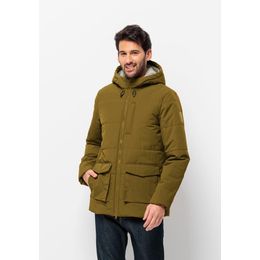 Funktionsjacke Jack Wolfskin "WHITE FROST JKT M", Herren, Gr. M (50), grün (cottage), OBERSTOFF 100% POLYAMID FUTTER 100% POLYESTER FÜLLUNG 100% POLYESTER, Jacken