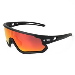 YEAZ Sport-Sonnenbrille Black/Red SUNRISE