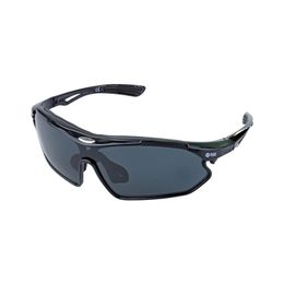 YEAZ Sport-Sonnenbrille schwarz/polarisiert SUNRAY