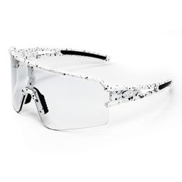 YEAZ Sport-Sonnenbrille wei&szlig;/transparent SUNSPOT
