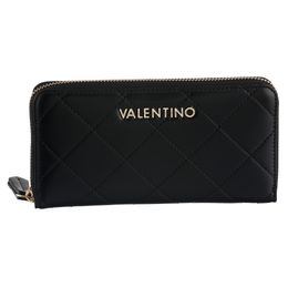 Valentino Handbags Geldbörse VALENTINO BAGS "NUR RE", schwarz (nero), Lederimitat, elegant, Kleinlederwaren, Damenbörse Geldbeutel Portemonnaie