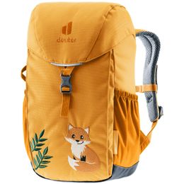 Kinderrucksack Deuter "WALDFUCHS 10", gelb (amber, maple), Rucksäcke, Kinder, Polyester