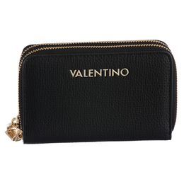 Valentino Handbags Geldbörse VALENTINO BAGS "STEREO RE", schwarz (nero), Lederimitat, casual, Kleinlederwaren, Geldbeutel Portemonnaie Damenbörse