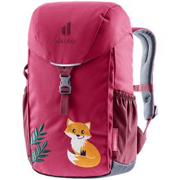 Kinderrucksack Deuter "WALDFUCHS 10", rot (ruby, maron), Rucksäcke, Kinder, Polyester