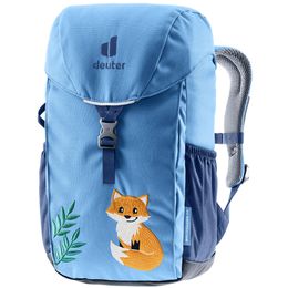 Kinderrucksack Deuter "WALDFUCHS 10", blau (wave, nightblau), Rucksäcke, Kinder, Polyester